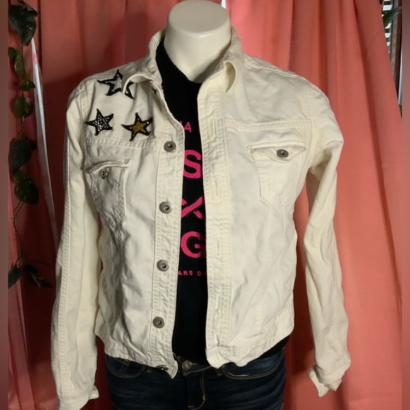 Jackets & Coats | White Jean Jacket | Poshmark